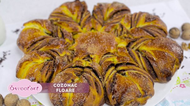 Cozonac floare, reteta video | Cozonac | Culinar.RO