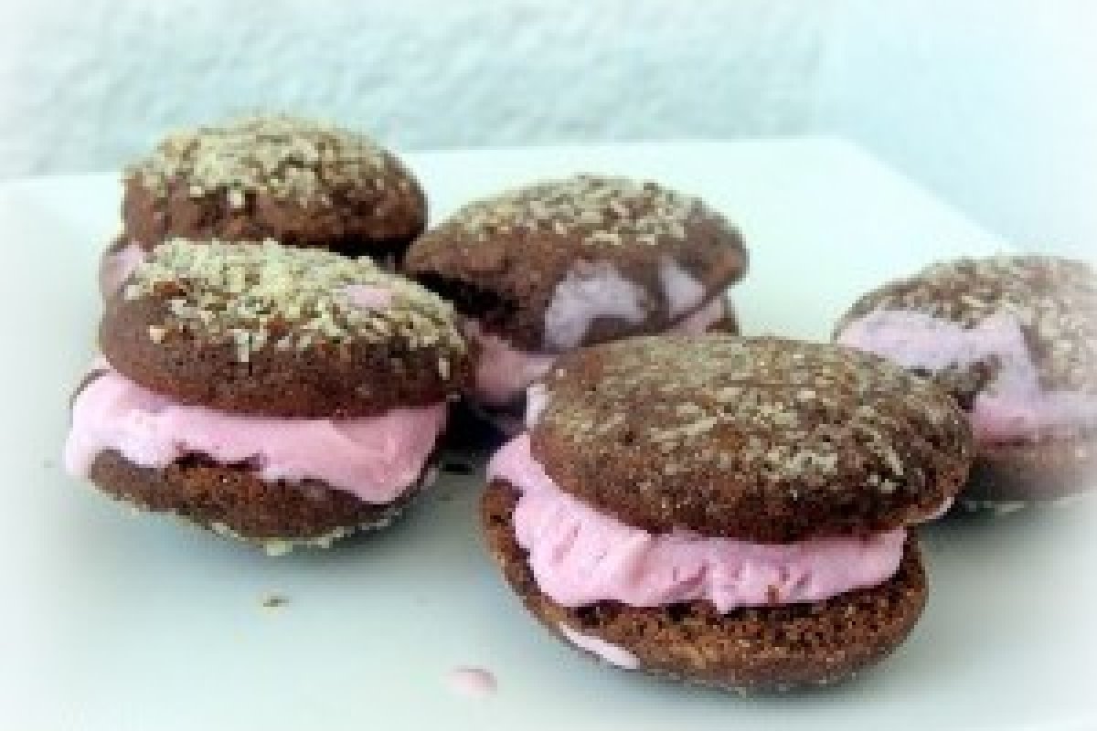 Sandwich cu inghetata | Piscoturi, biscuiti, pesmeti, fursecuri ...