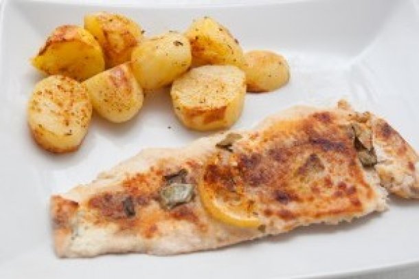 File de pastrav cu parmezan la cuptor | Mancaruri cu peste | Culinar.RO