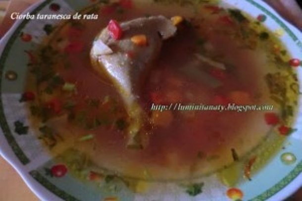 Ciorba taraneasca de rata | Ciorbe | Culinar.RO