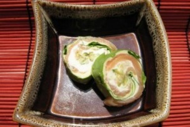 Rulada de peste crud | Aperitive cu peste | Culinar.RO