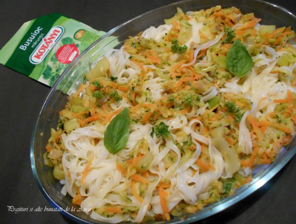 Paste de orez cu legume | Retete fara gluten | Culinar.RO