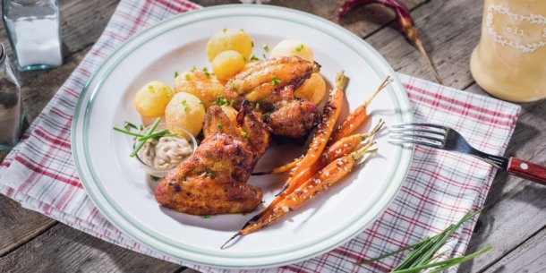 Aripioare de pui cu boia iute, sweet chilly si miere | Mancaruri cu ...